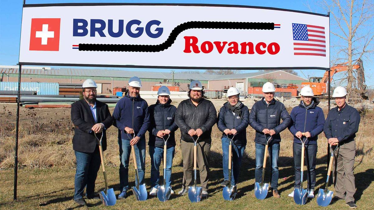 Production joint venture between BRUGG Pipes and Rovanco Piping Systems ...