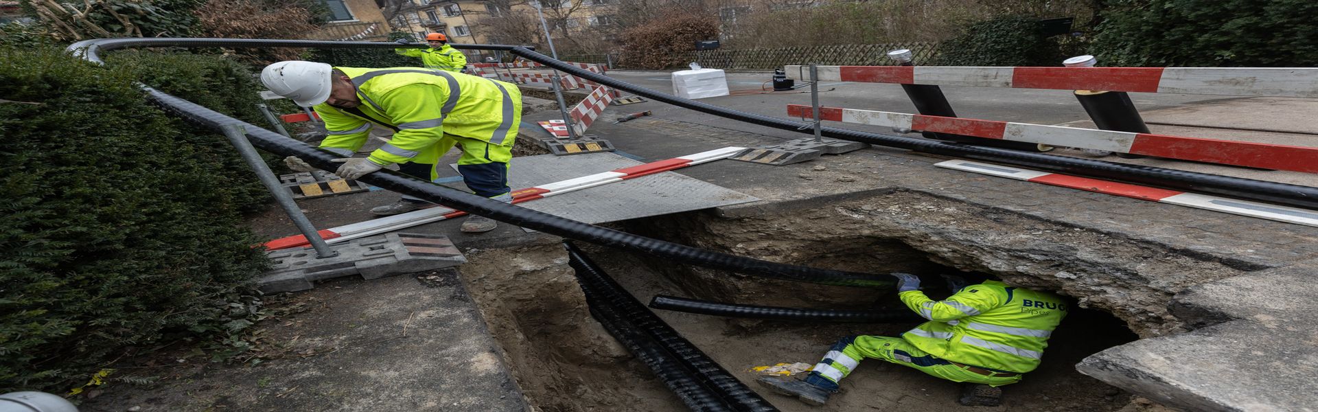 Rohrverlegung und Nachdämmung Schweiz | BRUGG Pipes