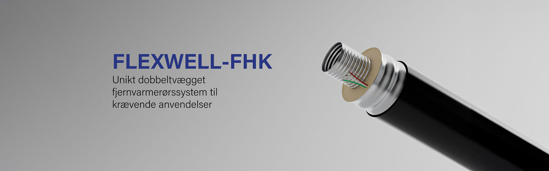 FLEXWELL fjernvarmekabel-FHK Kapperør af stål til fjernvarme | BRUGG Pipes
